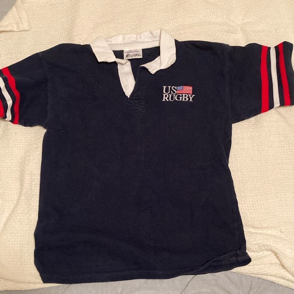 halbro | Shirts | Rare Halbro Usa Rugby Shirt | Poshmark